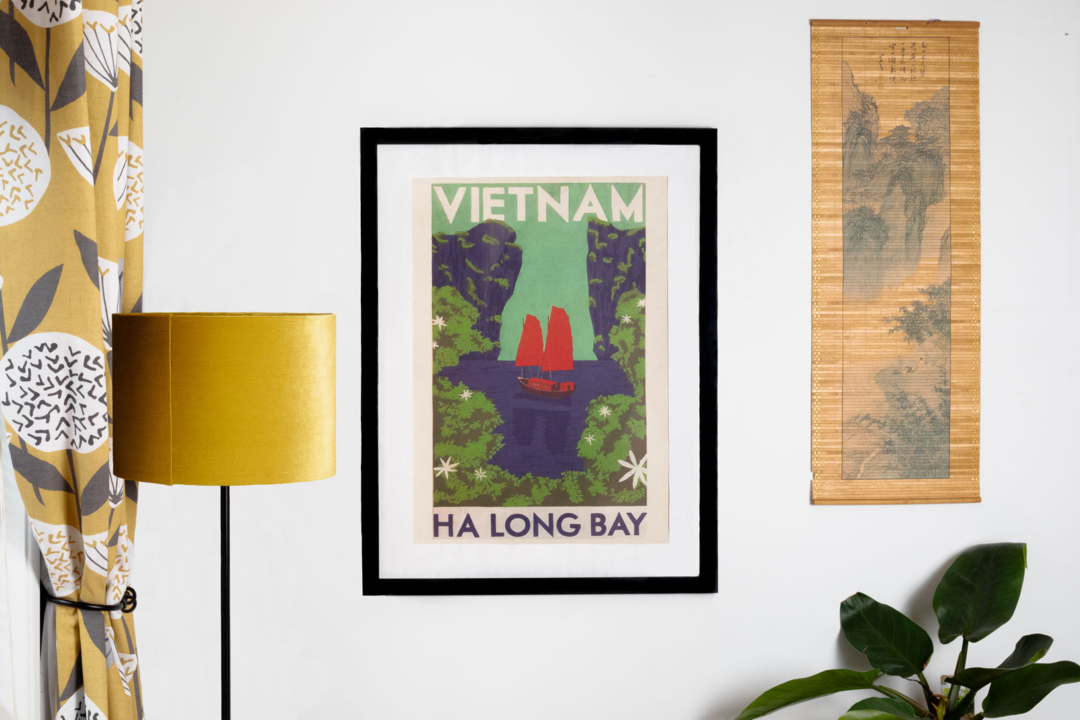 Vietnamese Poster - Ha Long Bay - Nam Song