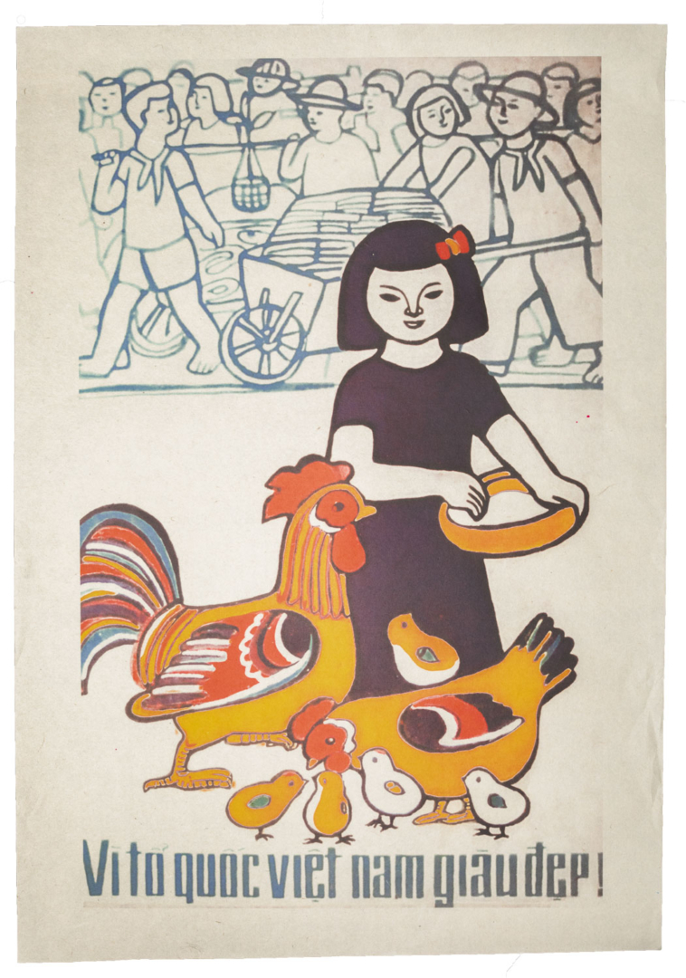 Vietnamese Poster - Vietnam is Old and Beautiful - Nam Song
